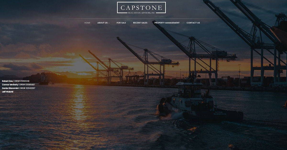 About Capstone - Capstone Real Estate Advisors Inc